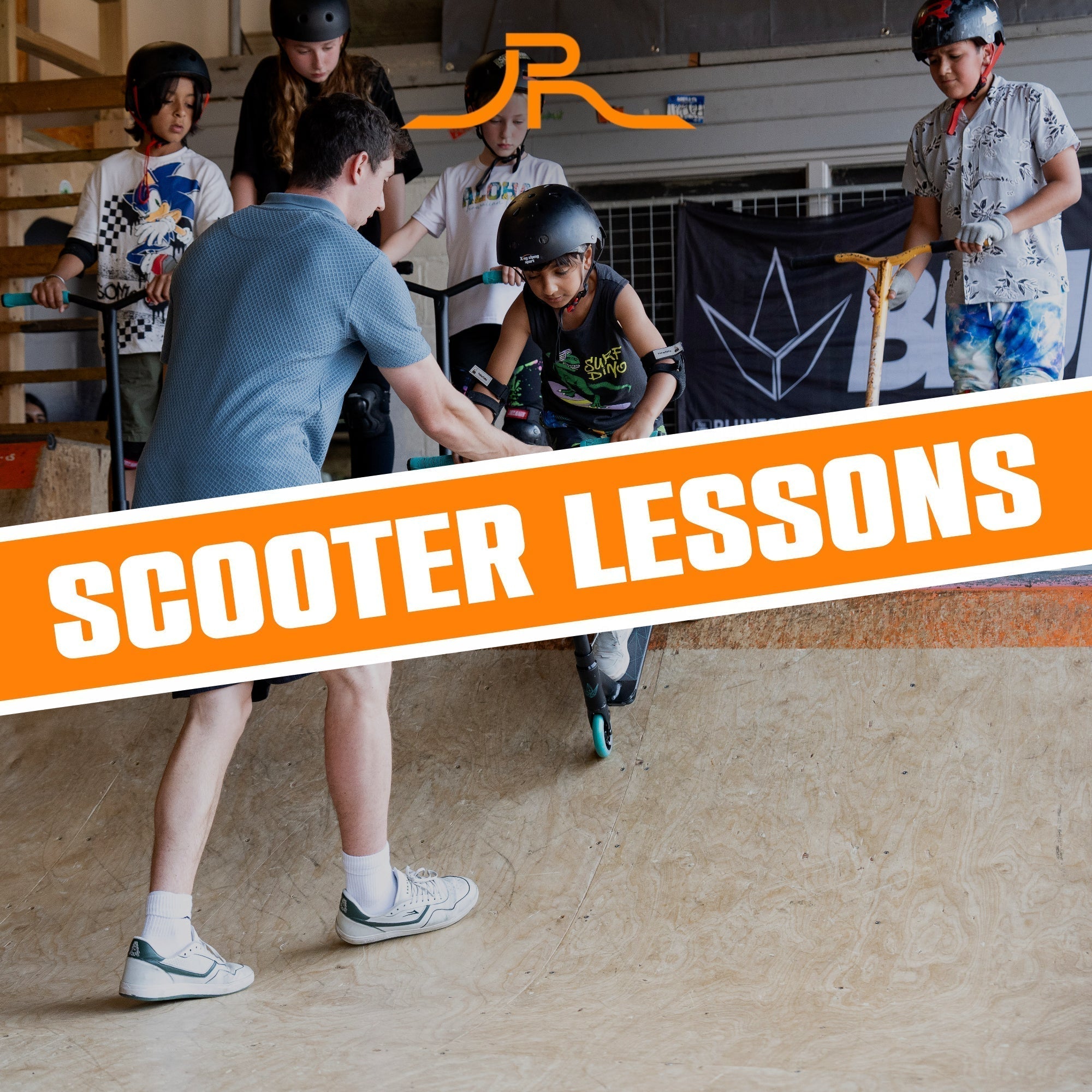 Beginner Scooter Class at Just Ramps Indoor Skatepark, Wolverhampton ...