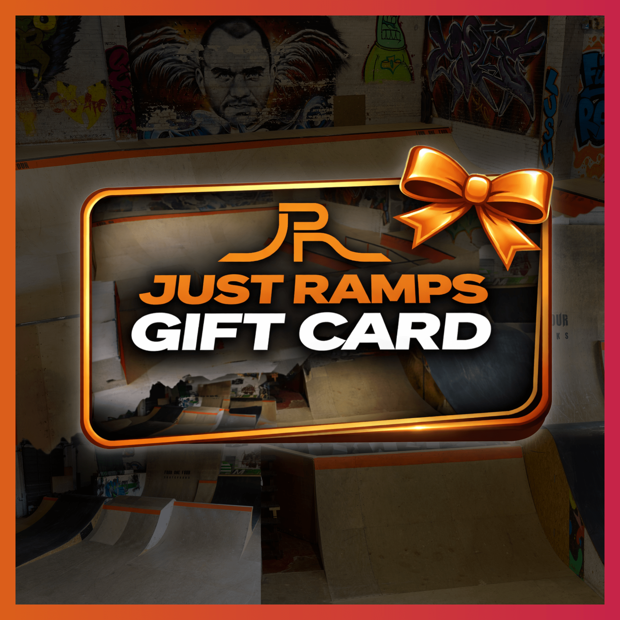 Just Ramps Skatepark Gift Card | Just Ramps Skatepark