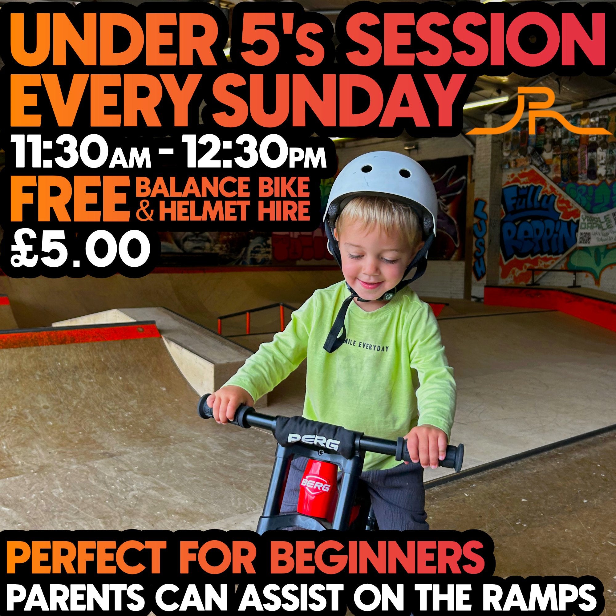 Under 5s Session | Just Ramps Skatepark