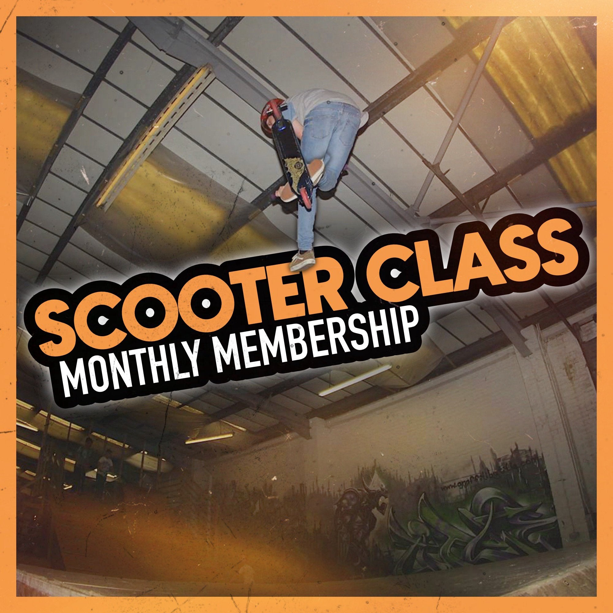Scooter Class Monthly Membership | Just Ramps Skatepark