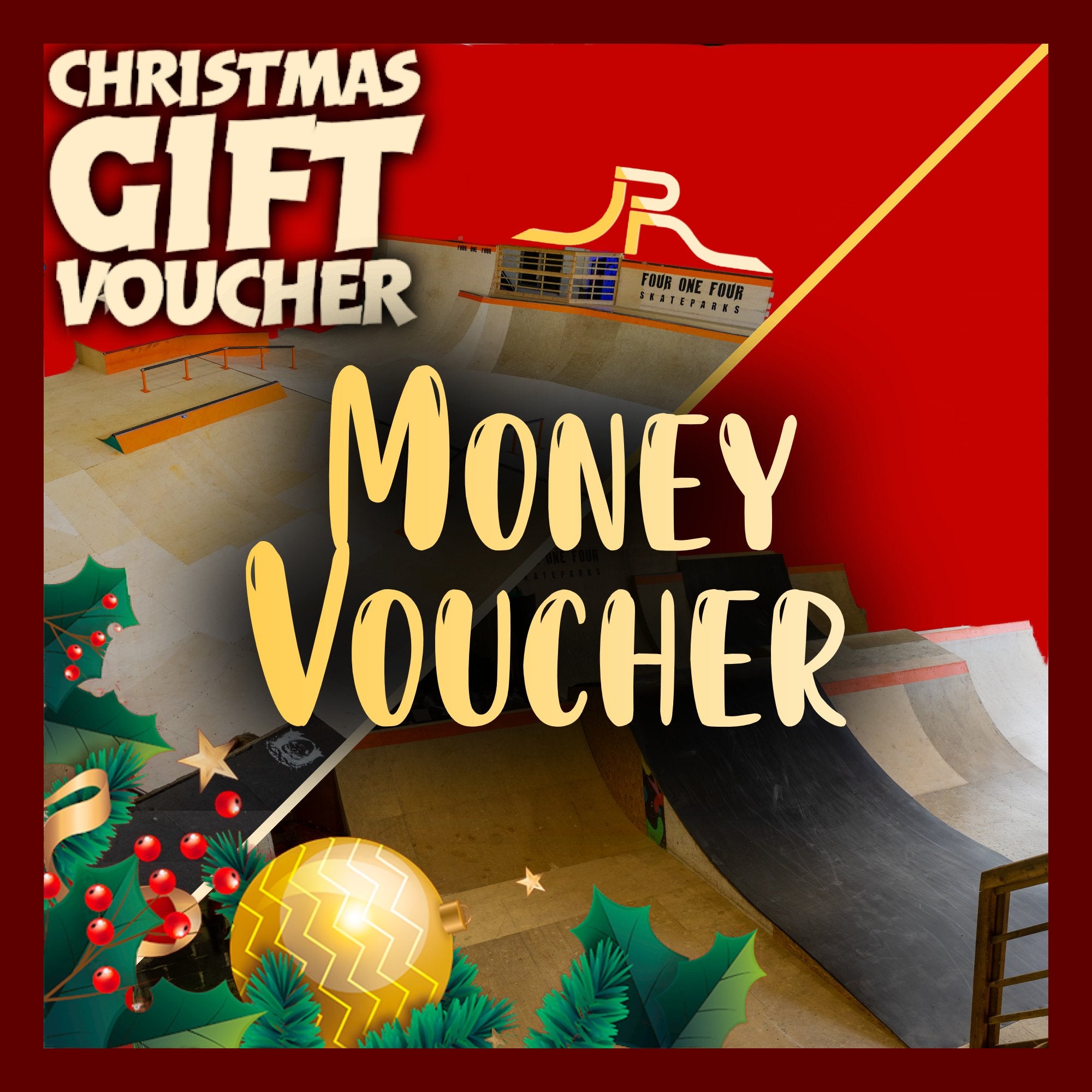Money Voucher (Christmas) | Just Ramps Skatepark